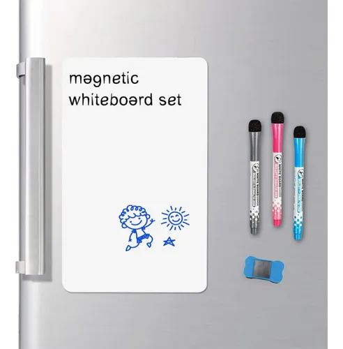 Magnetic Whiteboard Reminder Fridge Family Message Board | MercadoLibre