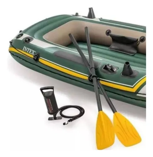 Barco Bote Inflável C/ Remo E Bomba 2 Pessoas Seahawk 200 ... Barco Bote Inflável C/ Remo E Bomba 2 Pessoas Seahawk 200 ...