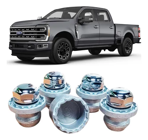 Dch7m Tuercas Seguridad Nueva Ford F250 2008-2024 Super Duty | Meses sin interés