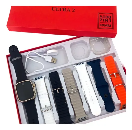 Smartwatch Ultra 2 S100 7in1 49mm Sport Fitness | Parcelamento sem juros