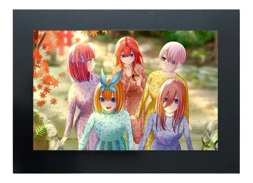 Cuadro De Las Quintillizas Nakano Go Toubun No Hanayome 8 Meses Sin