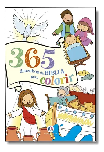 365 Desenhos da Bíblia para colorir. Cultural, Ciranda. Português ...