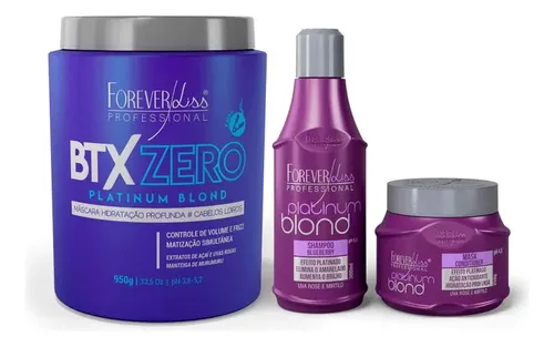 Kit Matizador Platinum Blond Loiras Poderosas Forever Liss Mercadolivre