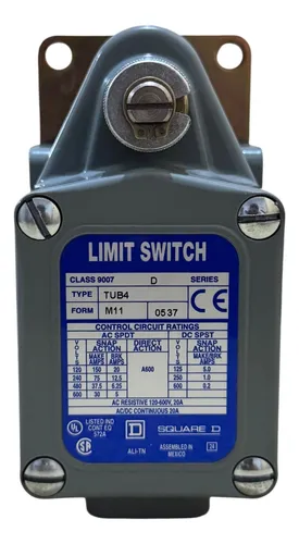 Limit Switch Square D 9007tub4 Tub4 Gris | MercadoLibre