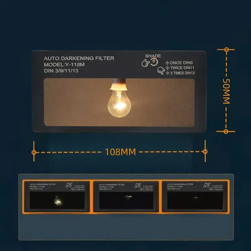 Lente De Oscurecimiento Automático Solar Con 3 Niveles De | Meses sin ...