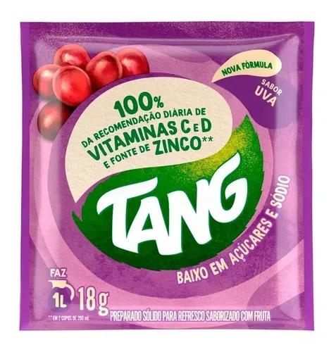 Suco Refresco Tang Em Pó 18g 15 Envelopes Vitaminas C D | MercadoLivre