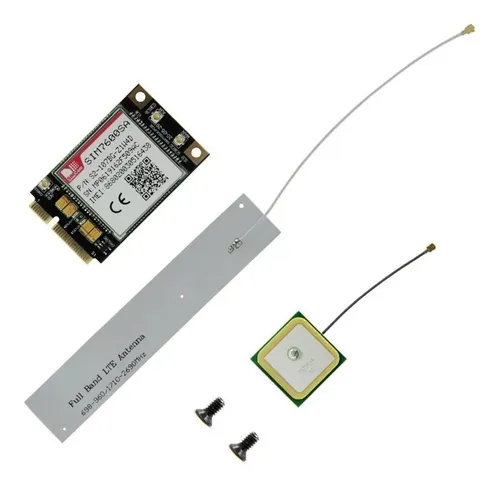 Modem Sim7600sa H Pcie Simcom 4g Lte Cat4 Gnss Antenas Frete Grátis