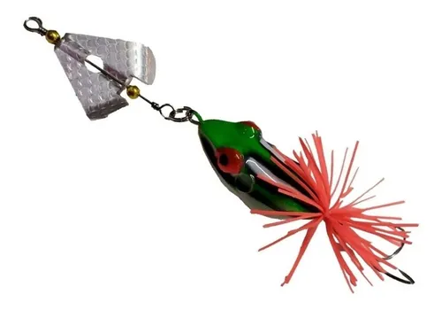 Señuelo Anti Enganche Rana Con Helice Pesca Tararira | Cuotas sin interés Señuelo Anti Enganche Rana Con Helice Pesca Tararira | Cuotas sin interés