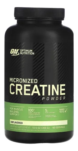 Suplemento En Polvo Optimum Nutrition Creatina Micronizada Micronized
