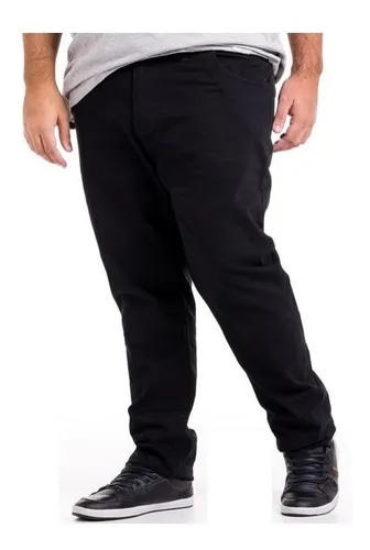 Calça Masculina Jeans Sarja Colorida Reta Plus Size Top Escorrega O Preço