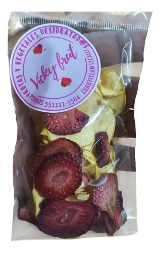 Fruta Deshidratada Mix Caja Con 60 Bolsas De 12g C/u | Envío gratis
