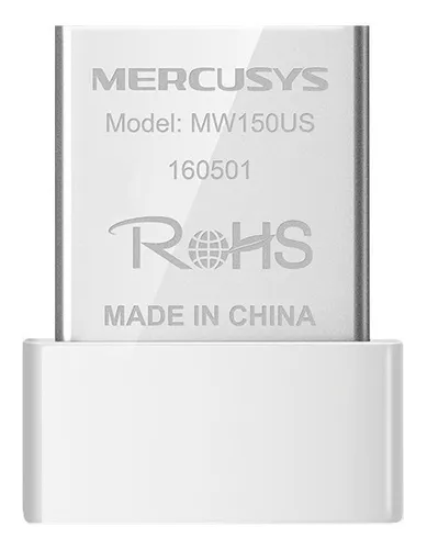 Tarjeta De Red Usb Inalambrica Mw150us Mercusys 150 Mbp Mv | Meses sin ... Tarjeta De Red Usb Inalambrica Mw150us Mercusys 150 Mbp Mv | Meses sin ...