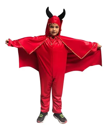 Disfraz Diablito Diablita Niño Niña Modelo 2