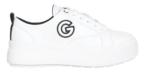 Tenis Para Mujer G By Guess Blanco Negro Ggzakuro-n | Envío gratis