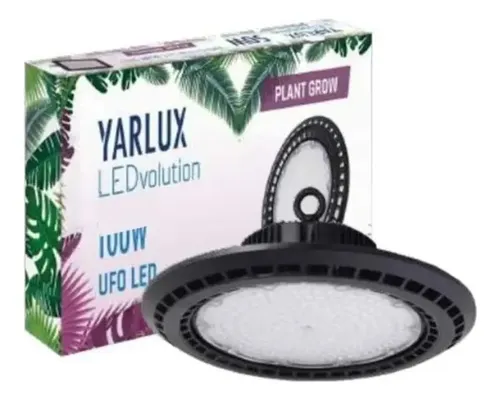 Lampara Led Ufo Grow Cultivo Indoor 100w Spectrum | MercadoLibre