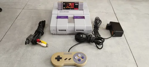 Console Super Nintendo Fat Snes Completo Funcionando | MercadoLivre Console Super Nintendo Fat Snes Completo Funcionando | MercadoLivre