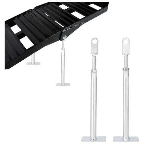 Loading Ramp Support Legs,1 Pair Adjustable Ramp Suppor... | Cuotas sin ...