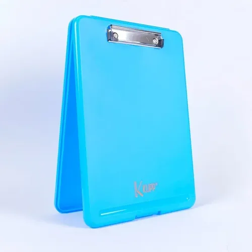 Tabla Planillero Con Tapa Carta Klipp X1 Unidad Color Azul claro ...