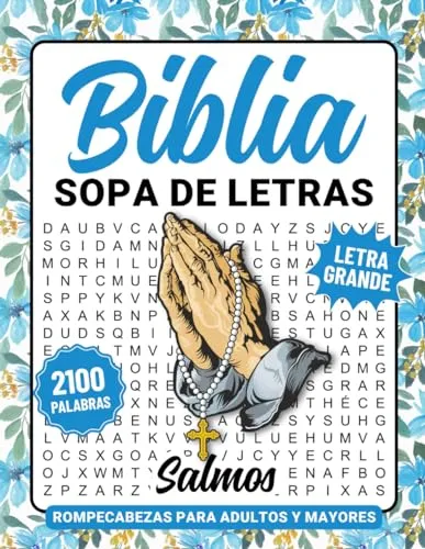 Sopa De Letras Biblica Para Adultos Salmos En Letra Grande Meses Sin