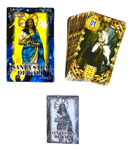 Baralho Cigano Santa Sara Kali 36 Cartas E Manual Promoção