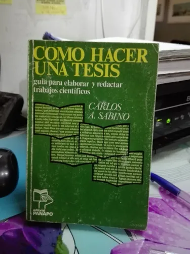 Como Hacer Una Tesis // Carlos Sabino | Cuotas sin interés Como Hacer Una Tesis // Carlos Sabino | Cuotas sin interés