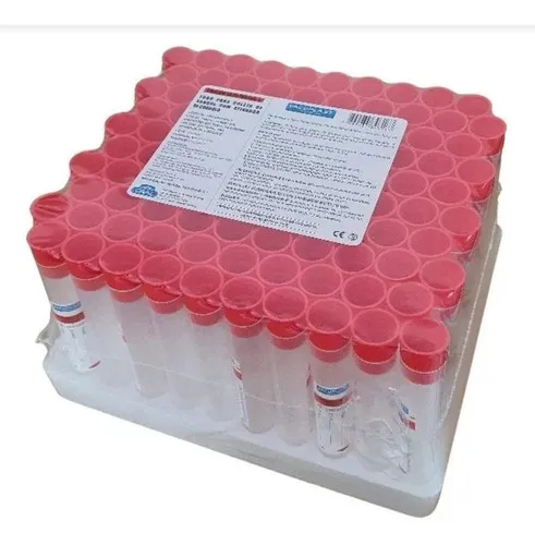 Tubo De Extracción De Sangre C 100 De 9 Ml Con Activador De Coágulos