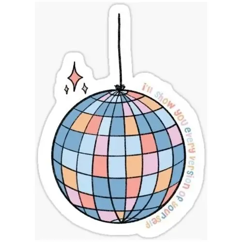 Adesivo Taylor Swift Mirrorball | MercadoLivre