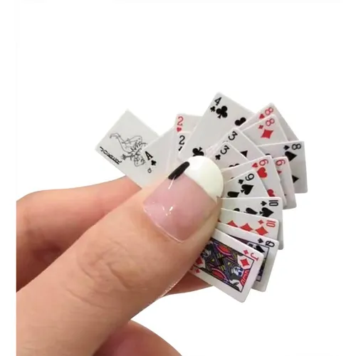 3 Set Playing Cards Mini Playing Cards 54 Cards Travel Game | MercadoLibre