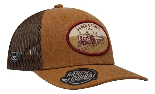 Gorra Ranch And Corral Farmer 03 Malla Original 100