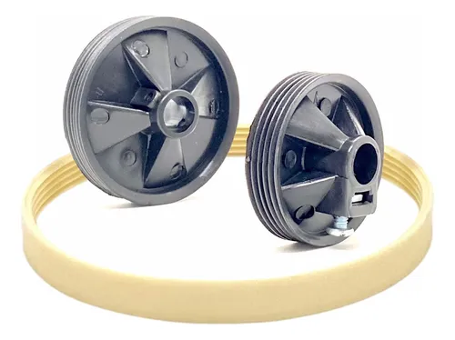 Kit Polea Caja- Polea Motor 12,7mm - Correa Jm Alladio Drean Kit Polea Caja- Polea Motor 12,7mm - Correa Jm Alladio Drean