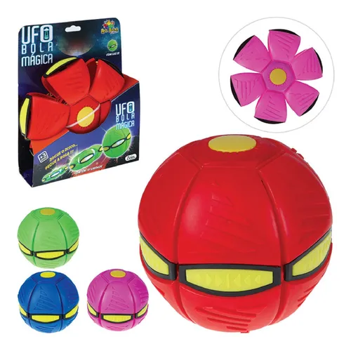 Bola Mágica Disco Voador Frisbee Brinquedo Com Led | Parcelamento sem juros Bola Mágica Disco Voador Frisbee Brinquedo Com Led | Parcelamento sem juros