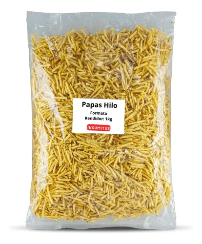 Papas Al Hilo (1kg) / Papa Hilo De Perros Calientes | Cuotas sin interés