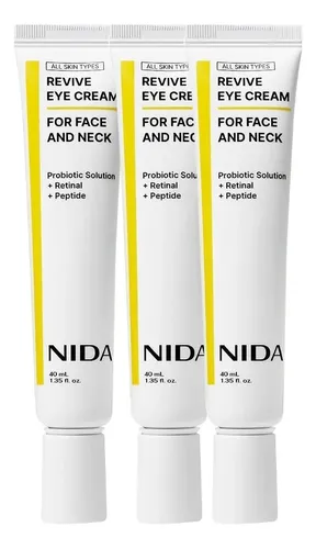 Crema For Ojos Nida Revive For Rostro Y Cuello 40 Ml Mercadolibre