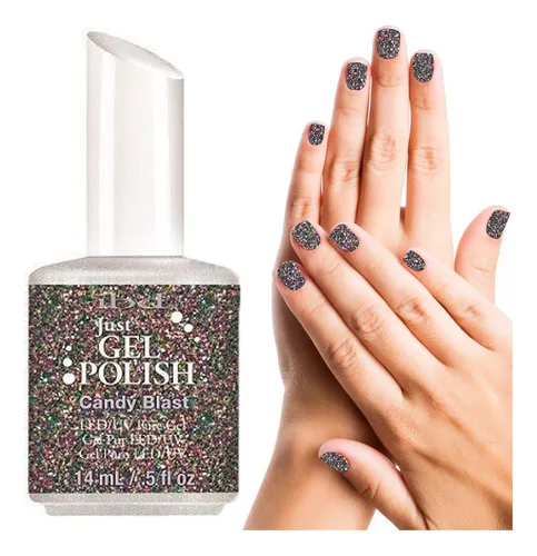 Gel Polish Ibd Profesional Uñas Candy Blast It 14ml Color Glitter