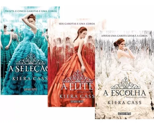 A Seleção Livros 1 2 E 3 Kiera Cass Frete Grátis