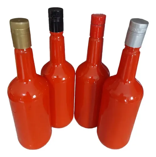 Botella De Vidrio Roja KEEP BOTELLA DE VIDRIO CON INFUSOR 410 ML