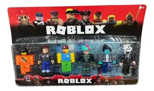 Set X 6 Muñecos Roblox - Armables Desarmables Y Combinables en venta en ...