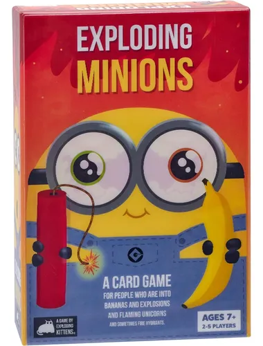 Exploding Minions Exploding Kittens Juego Cartas Inglés | Cuotas sin ... Exploding Minions Exploding Kittens Juego Cartas Inglés | Cuotas sin ...