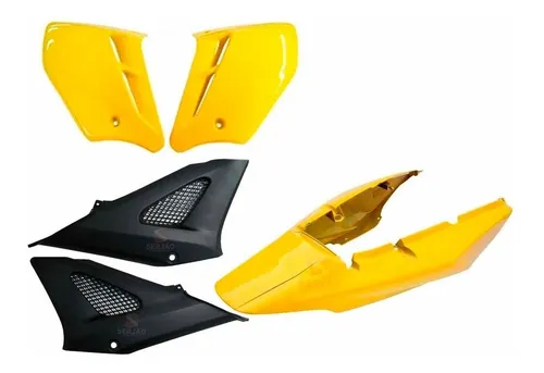 Rabeta Cbx 250 Twister Aba Tanque Tampa Lateral Preta Cores