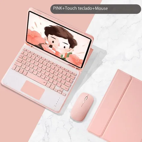 Tablet Case + Teclado + Mouse Para Ipadpro 11 2020/18 | Parcelamento ... Tablet Case + Teclado + Mouse Para Ipadpro 11 2020/18 | Parcelamento ...