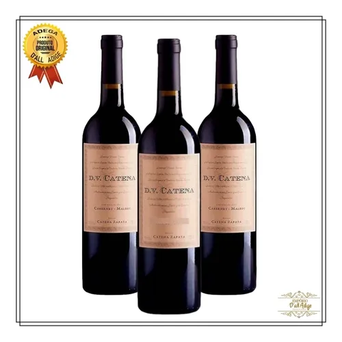Kit Com 3 Vinhos Argentinos Dv Catena Cabernet Malbec | Frete grátis Kit Com 3 Vinhos Argentinos Dv Catena Cabernet Malbec | Frete grátis