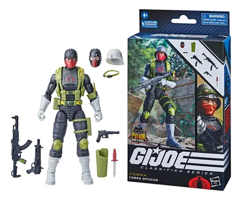 G.i. Joe Classified Cobra Officer Python Patrol Nª 97 Hasbro G.i. Joe Classified Cobra Officer Python Patrol Nª 97 Hasbro
