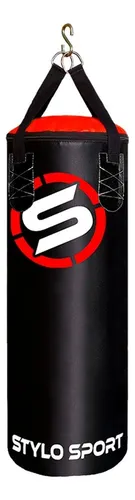 Saco De Pancada 90cm Stylo Sport Cor Vermelho | MercadoLivre