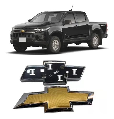 Emblema Completo Grade Radiador S10 Ltz 2021 2022 2023 | Parcelamento ...