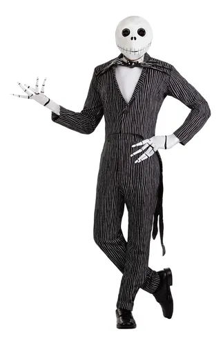 Disguise Disfraz De Jack Skellington Para Hombre Tamaño Adu Envío Gratis