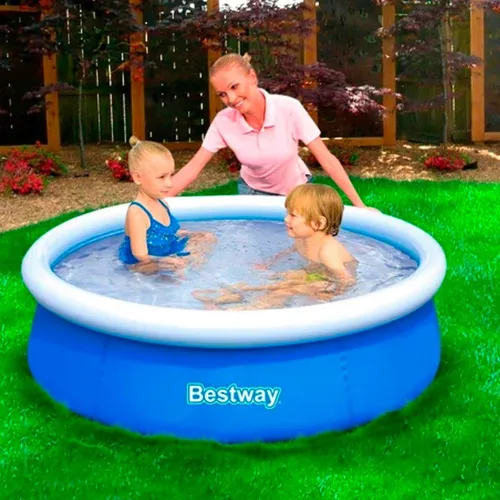 Piscina Inflável Fast Set 1.000 Litros Bestway | MercadoLibre Piscina Inflável Fast Set 1.000 Litros Bestway | MercadoLibre