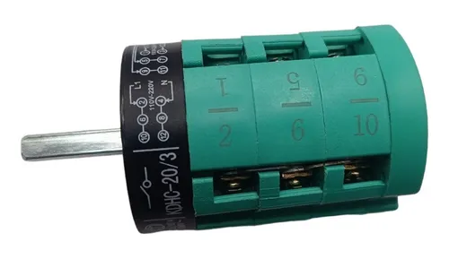 Switch Reversible De 20a 110/220v Para Desmontadora Switch Reversible De 20a 110/220v Para Desmontadora