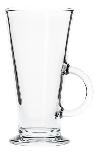 Conic Milk Juego De 6 Tazas De Vidrio. | Meses sin interés Conic Milk Juego De 6 Tazas De Vidrio. | Meses sin interés