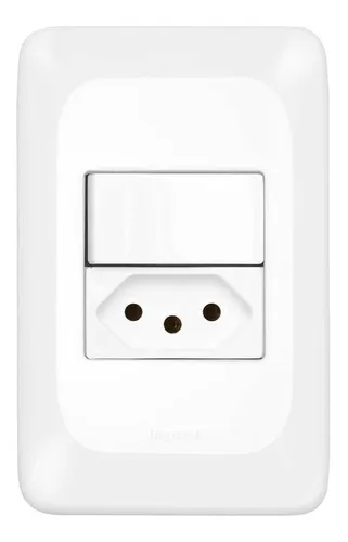 Interruptor Paralelo Com Tomada Pial Pop Three Way Conj. 4x2 ... Interruptor Paralelo Com Tomada Pial Pop Three Way Conj. 4x2 ...