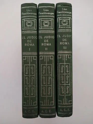 Libro El Judío De Roma Historia Por Lion Feuchtwanger